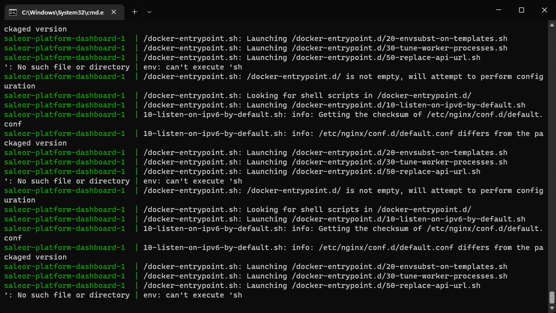 Everything but dashboard works: "No such file or directory" · Issue #2647 · saleor/saleor ...