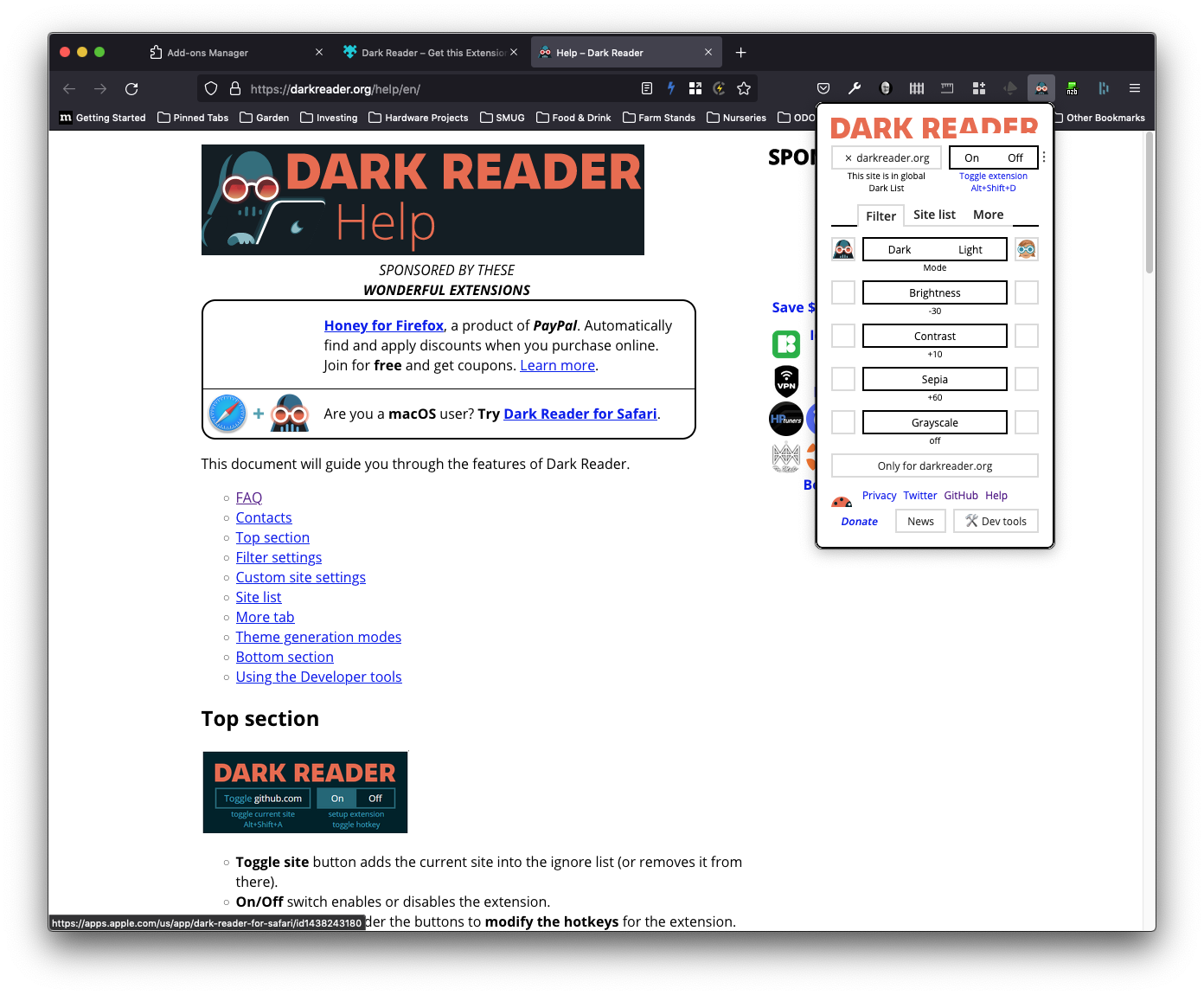 [Bug] Darkreader Doesn't work on MacOs since Firefox v91 · Issue #6465 · darkreader/darkreader ...