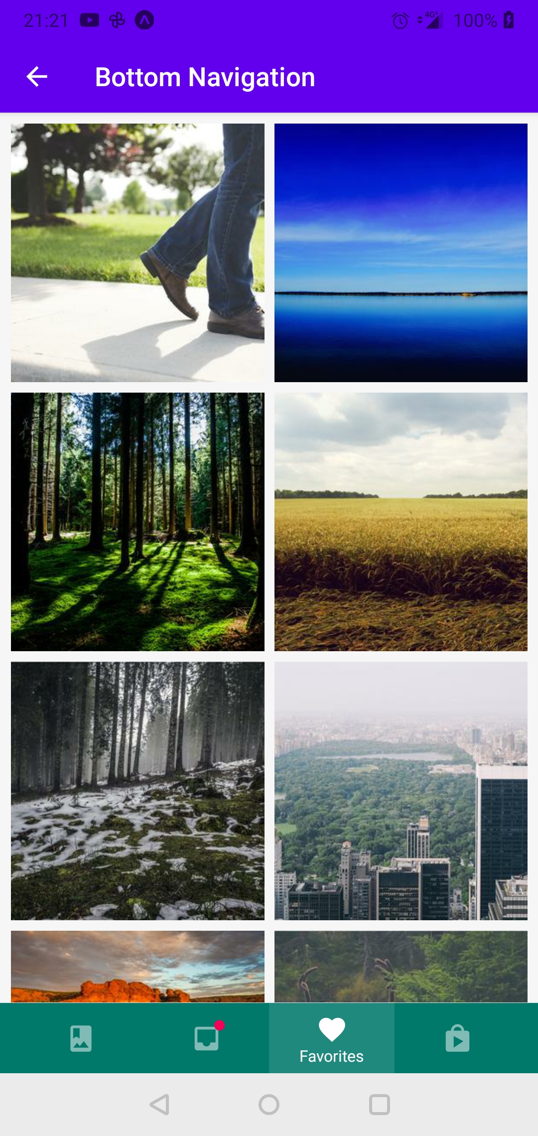 Wrong MaterialBottomTabNavigator ripple border for Android 9+ · Issue #2288 · callstack/react ...