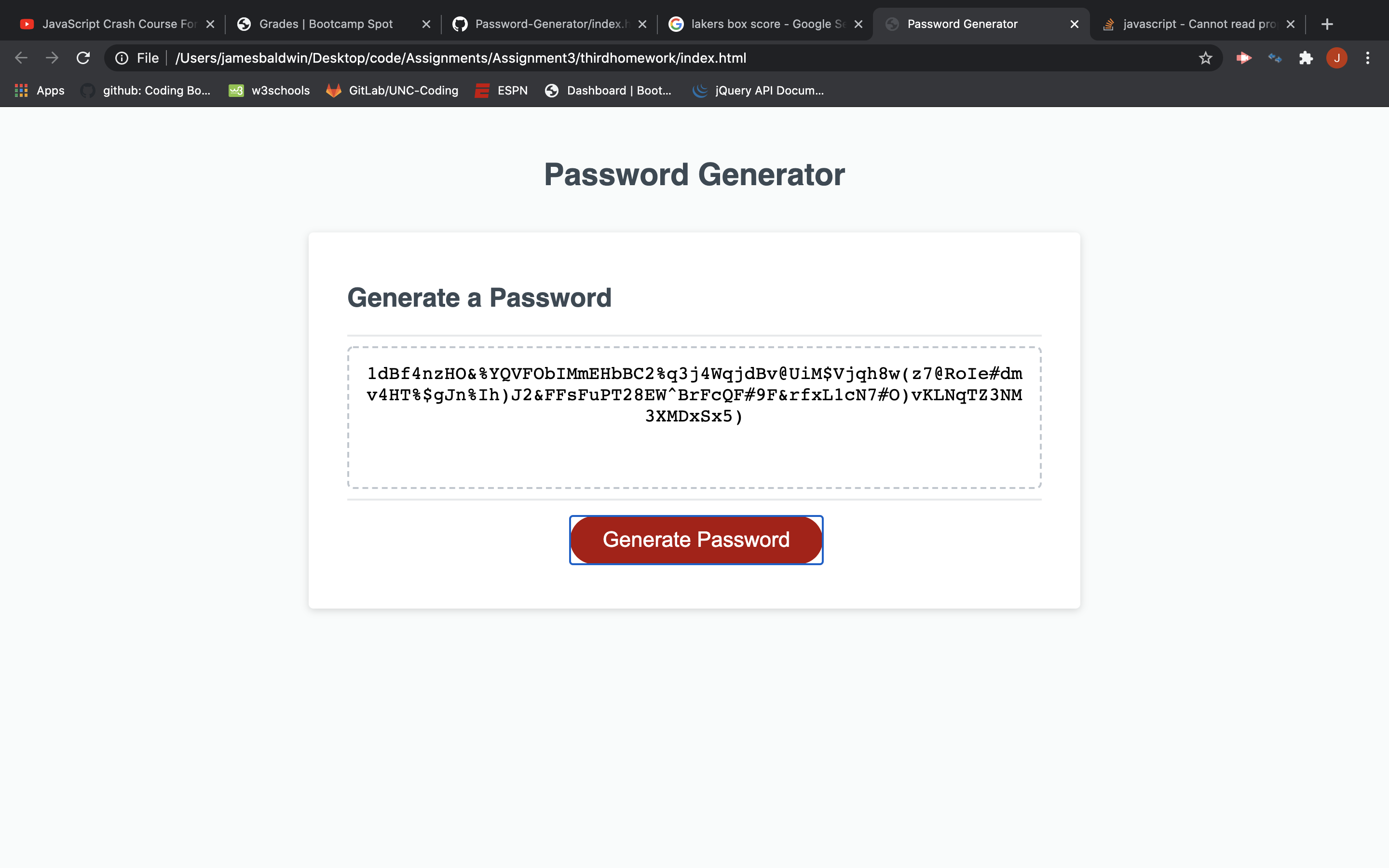 GitHub - jamescbaldwin/password-generator