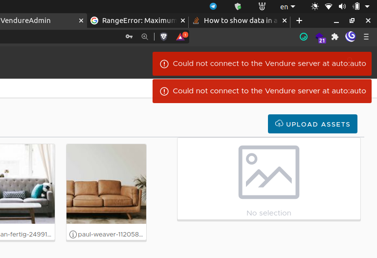 Cant upload image using the Admin UI · Issue #582 · vendure-ecommerce/vendure · GitHub