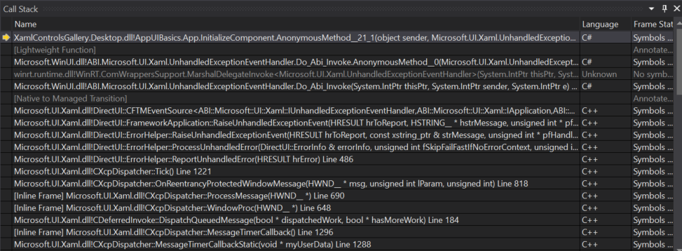 Registrations Not Updated Pages Crash On Click In Desktop App · Issue