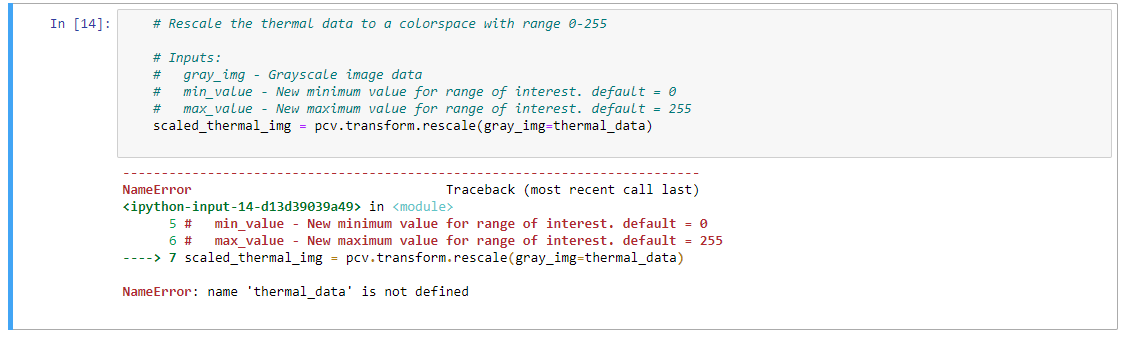 Thermal tutorial error + error in reading in and plotting thermal csv data · Issue #611 ...