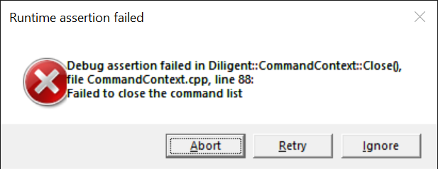 Memory leak when using DX12 backend in debug configuration · Issue #101 · DiligentGraphics ...