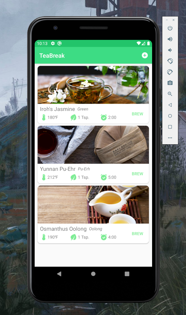 GitHub - molson77/TeaBreak: Android application developed in Kotlin ...