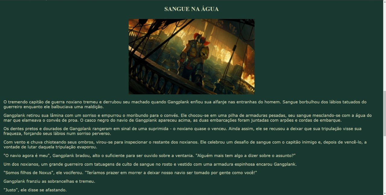 GitHub - Khaledy30/Gangplank: Site, contanto a história sobre o personagem Gangplank, do jogo ...
