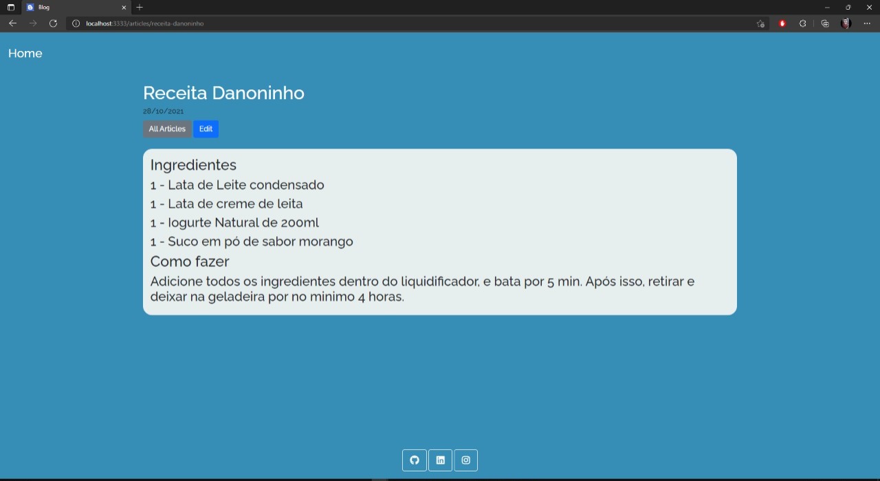GitHub - Khaledy30/Blogmer: Blog criado utilizando NodeJS, Express, MongoDB e Bootstrap