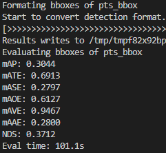 BEVDet with BEVDepth module · Issue #178 · HuangJunJie2017/BEVDet · GitHub