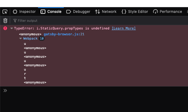 Istaticqueryproptypes Is Undefined · Issue 69 · Birkirgatsby Source Prismic Graphql · Github 5356