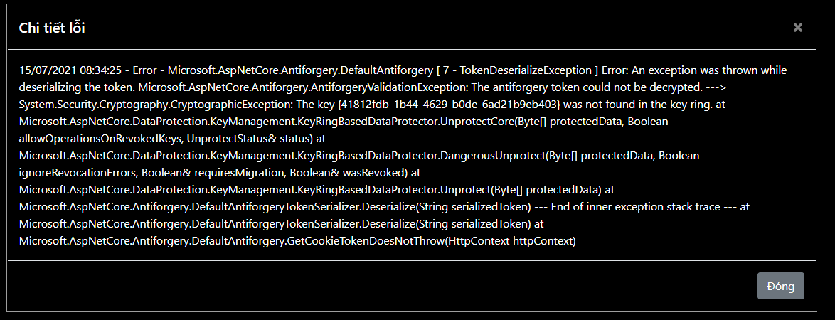 Using Antiforgery In Asp Core 3 1 With Docker Got Error The Antiforgery Token Could Not Be
