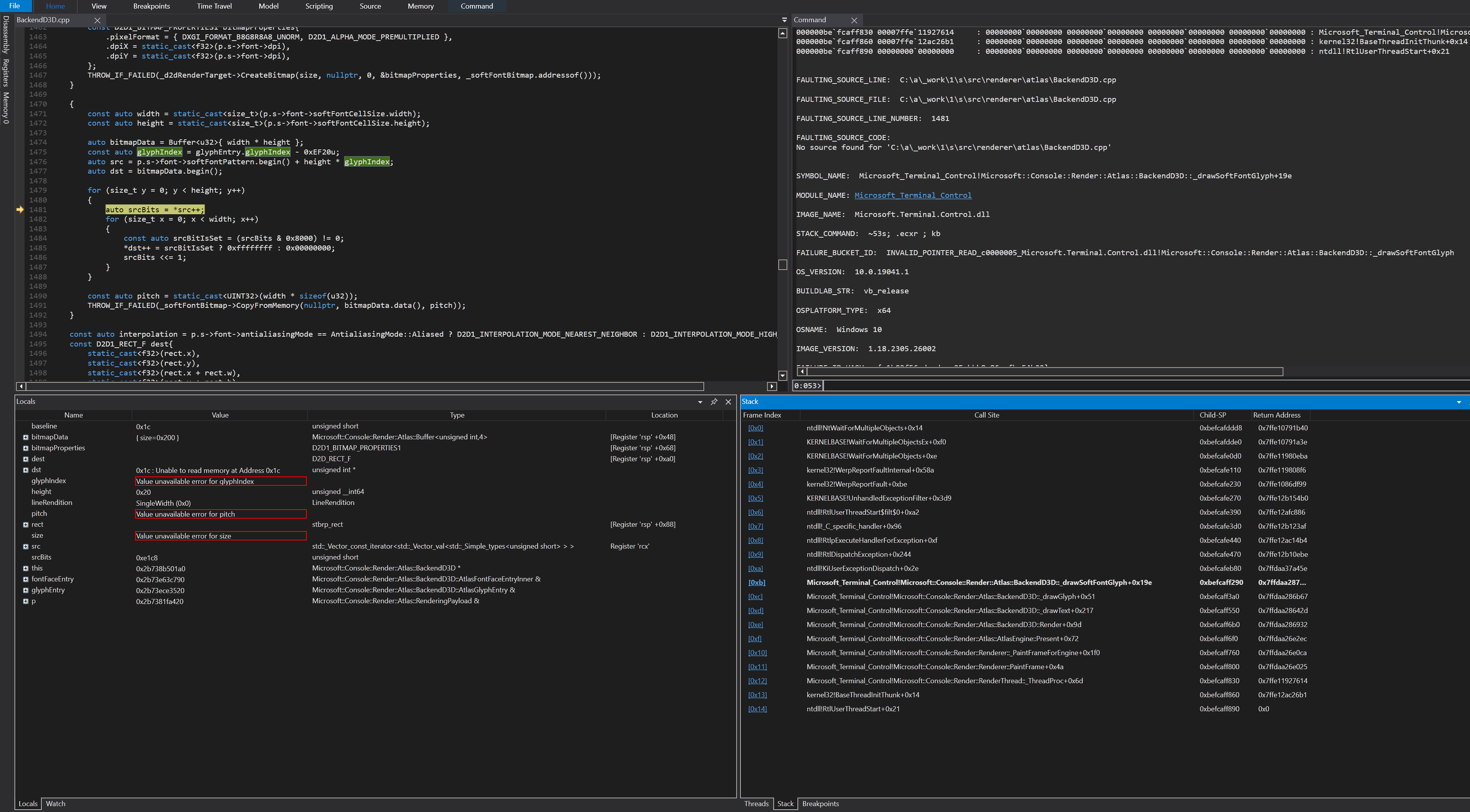 Updating GPU drivers closed all terminals · Issue #15553 · microsoft/terminal · GitHub