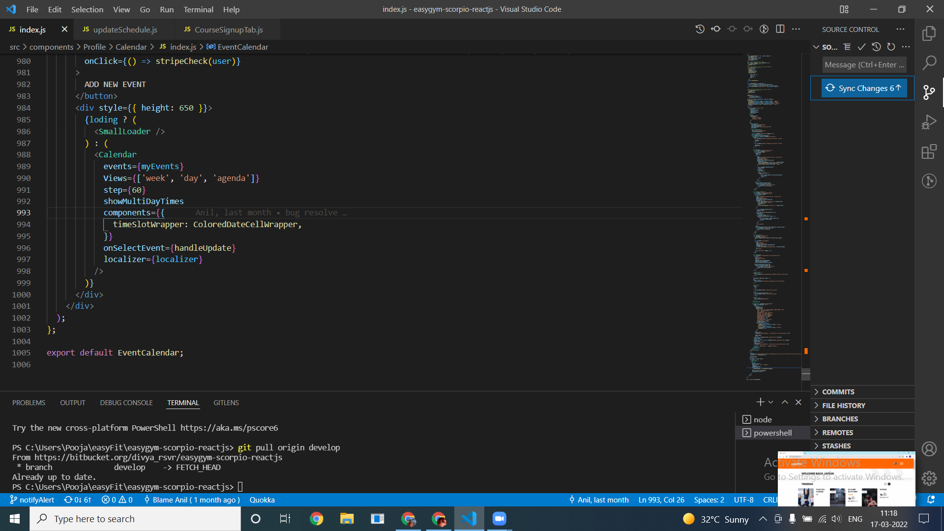 I Cant See The Events For Next Month · Issue 2149 · Jquensereact