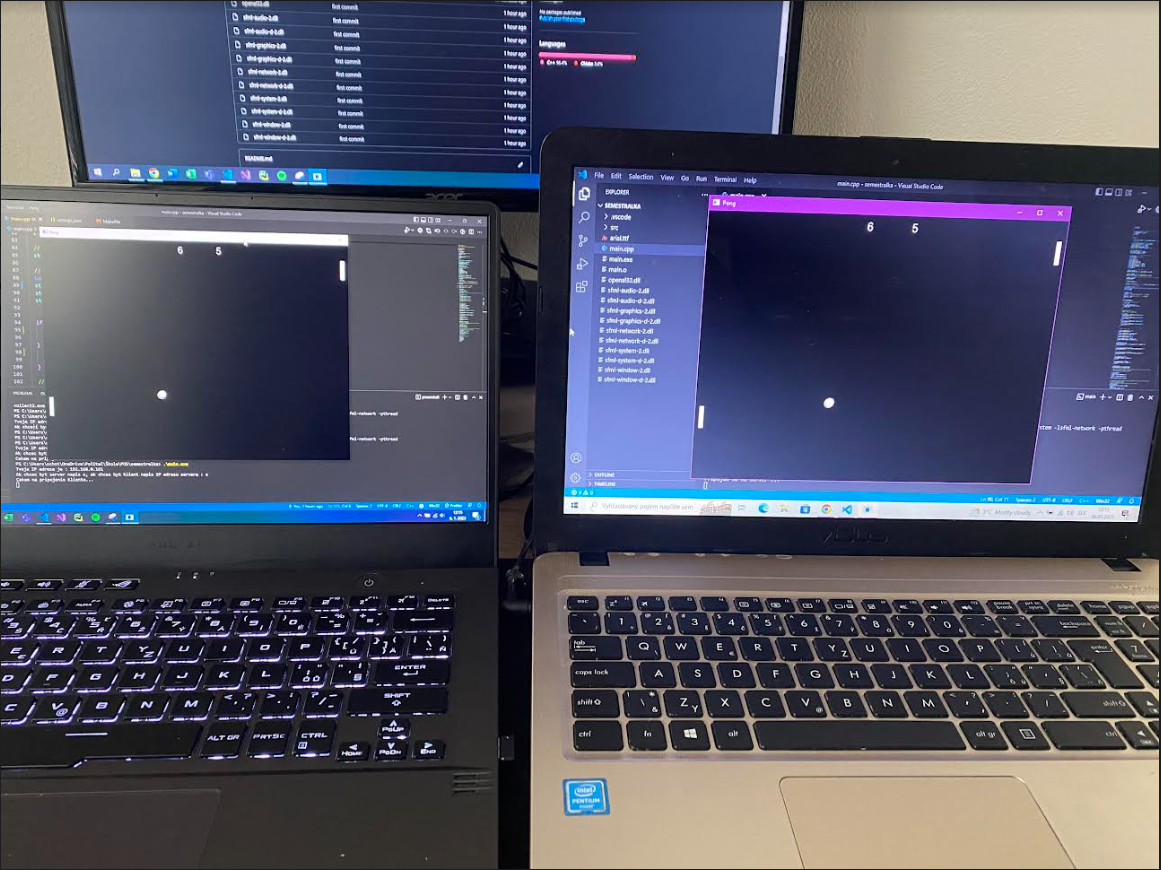 GitHub - SajMoooner/Pong-on-local-network