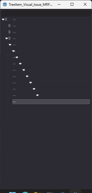 [3.x] TreeItem displaying incorrectly with set_column_expand(0, false) · Issue #72972 ...