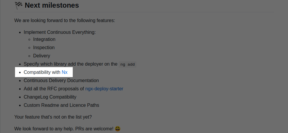 nx native integration with ngx-deploy-npm for publishing lib modules · Issue #1800 · nrwl/nx ...