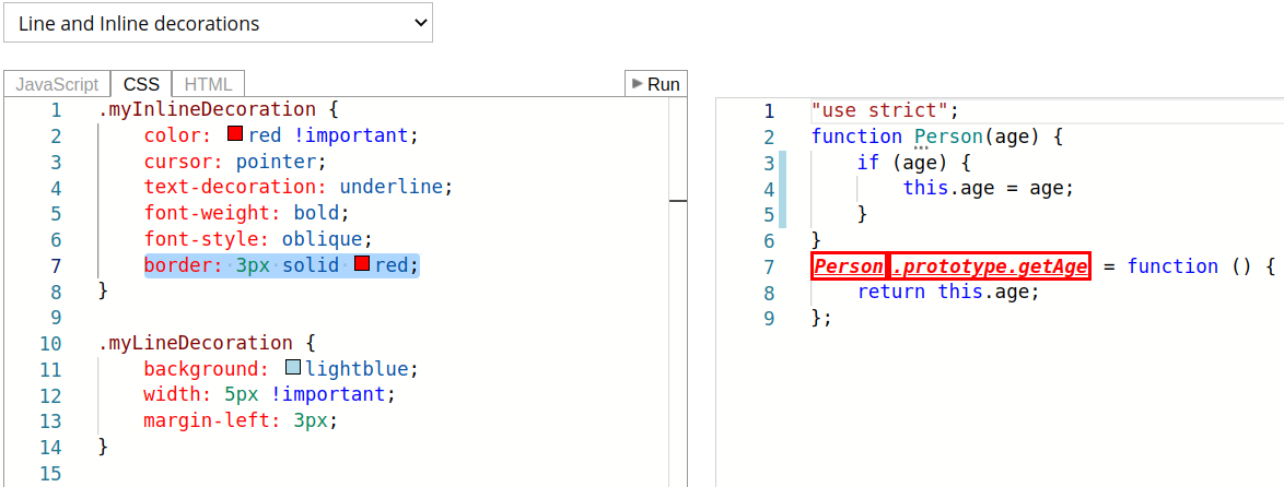 [bug] Multiple Decorations Per Range Rendered · Issue 3224 · Microsoft Monaco Editor · Github