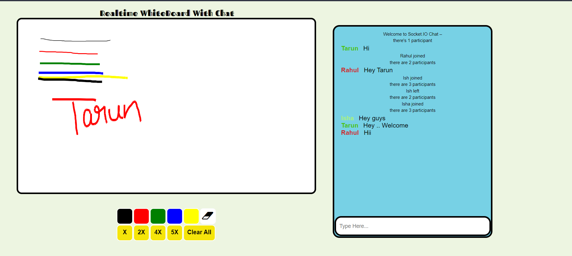 GitHub - tarunbhoomla/Realtime-WhiteBoard-with-Chat: Realtime ...
