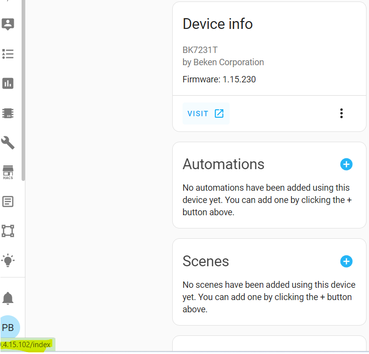 MQTT initial reported IP address not updated · Issue #561 · openshwprojects/OpenBK7231T_App · GitHub