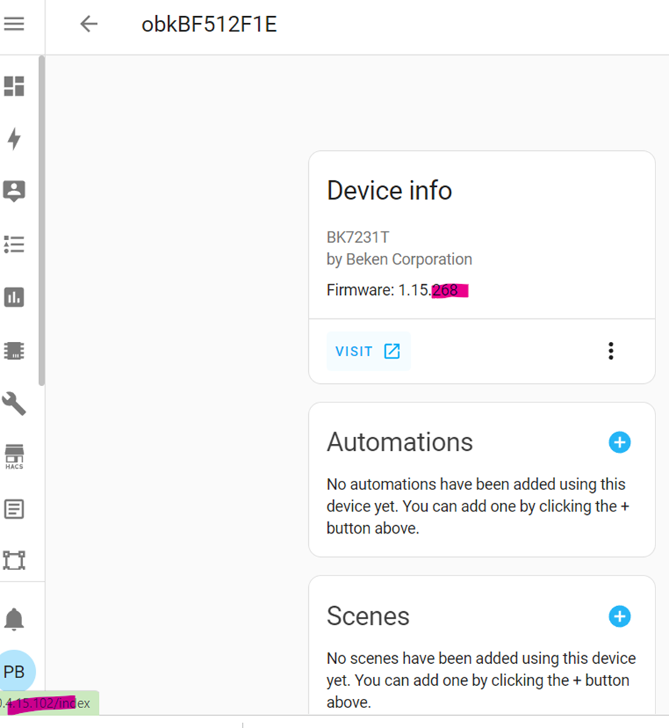 MQTT initial reported IP address not updated · Issue #561 · openshwprojects/OpenBK7231T_App · GitHub