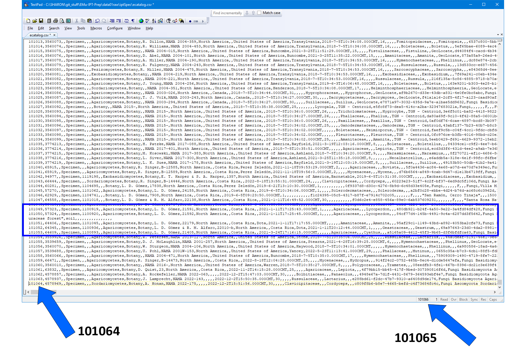 What should I check before uploading data to the IPT? · fieldmuseum EMu ...