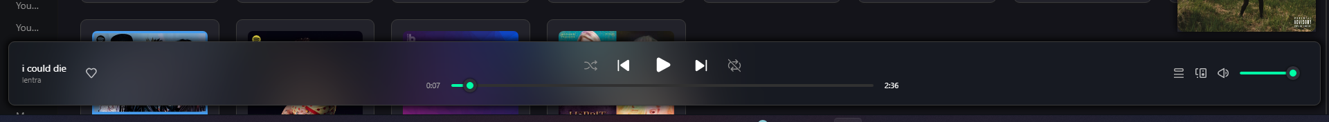 Scrollbar does not end properly on the bottom part of the pages · Issue #12 · nimsandu/spicetify ...