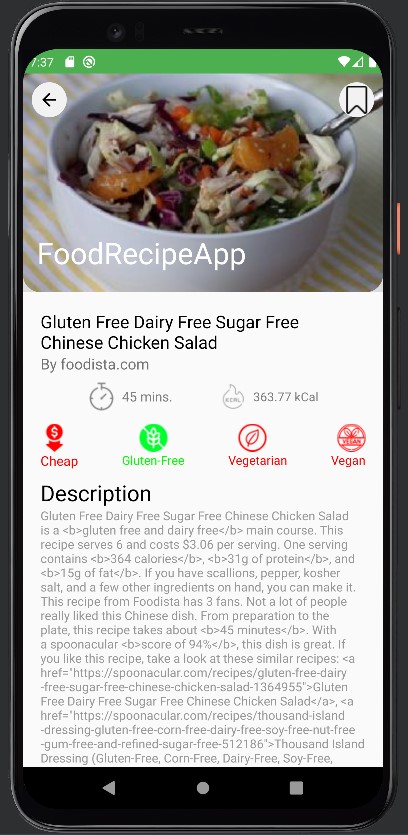 GitHub - Egemendokkodo/FoodRecipeApp: I have created a food recipe app ...