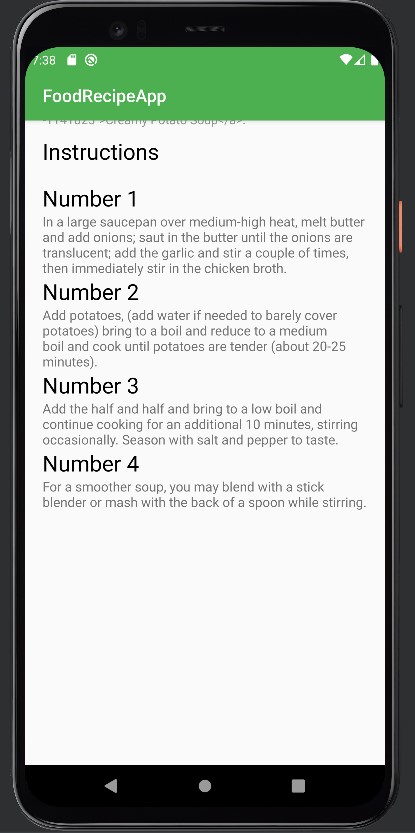 GitHub - Egemendokkodo/FoodRecipeApp: I have created a food recipe app ...