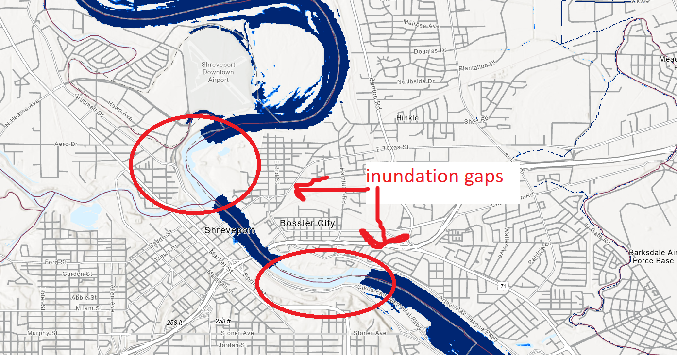 Inundation gaps linked to incorrect crosswalk entries · Issue #316 ...