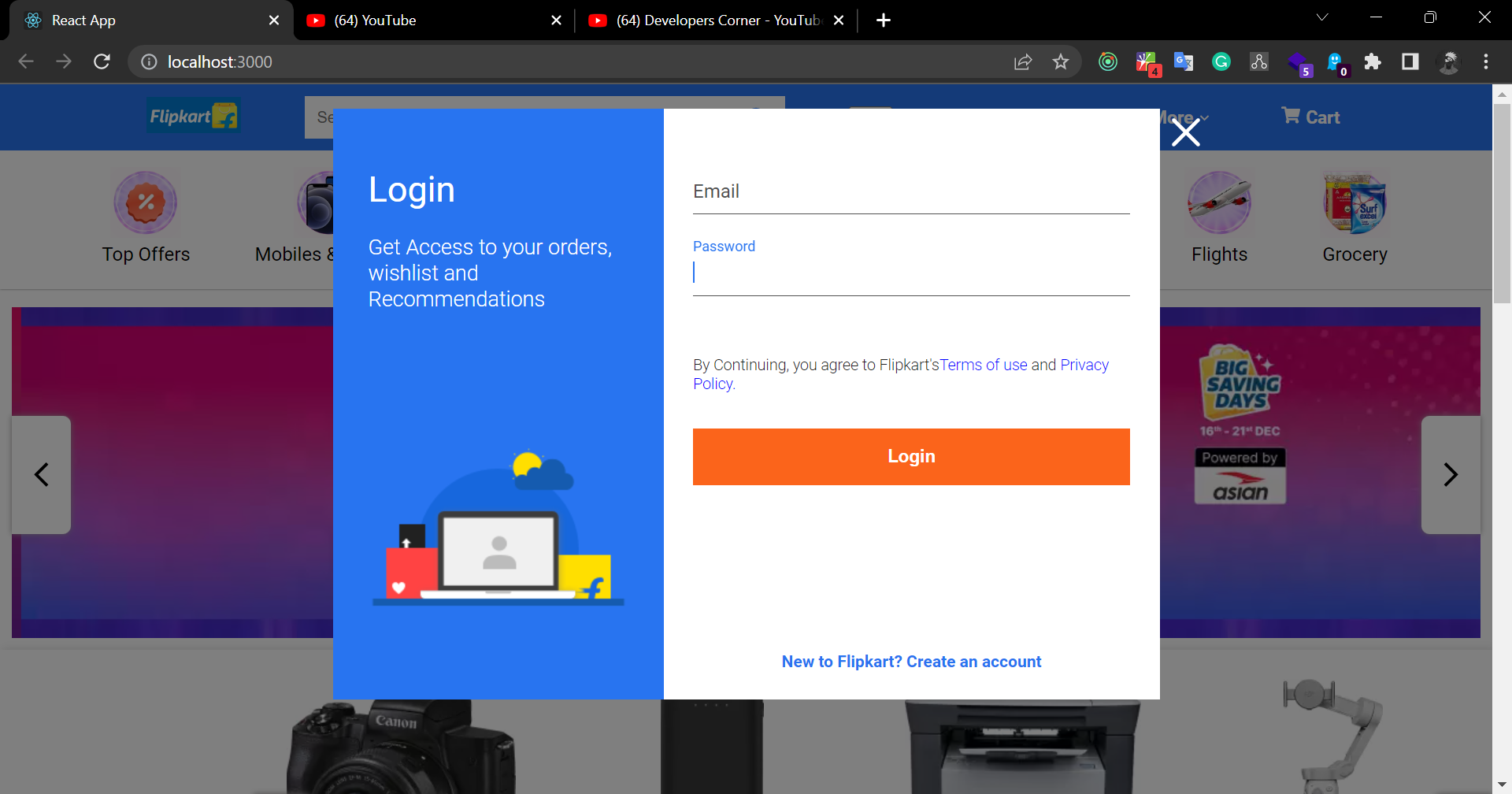Github Aswick J Flipkart Clone React Redux Supabase