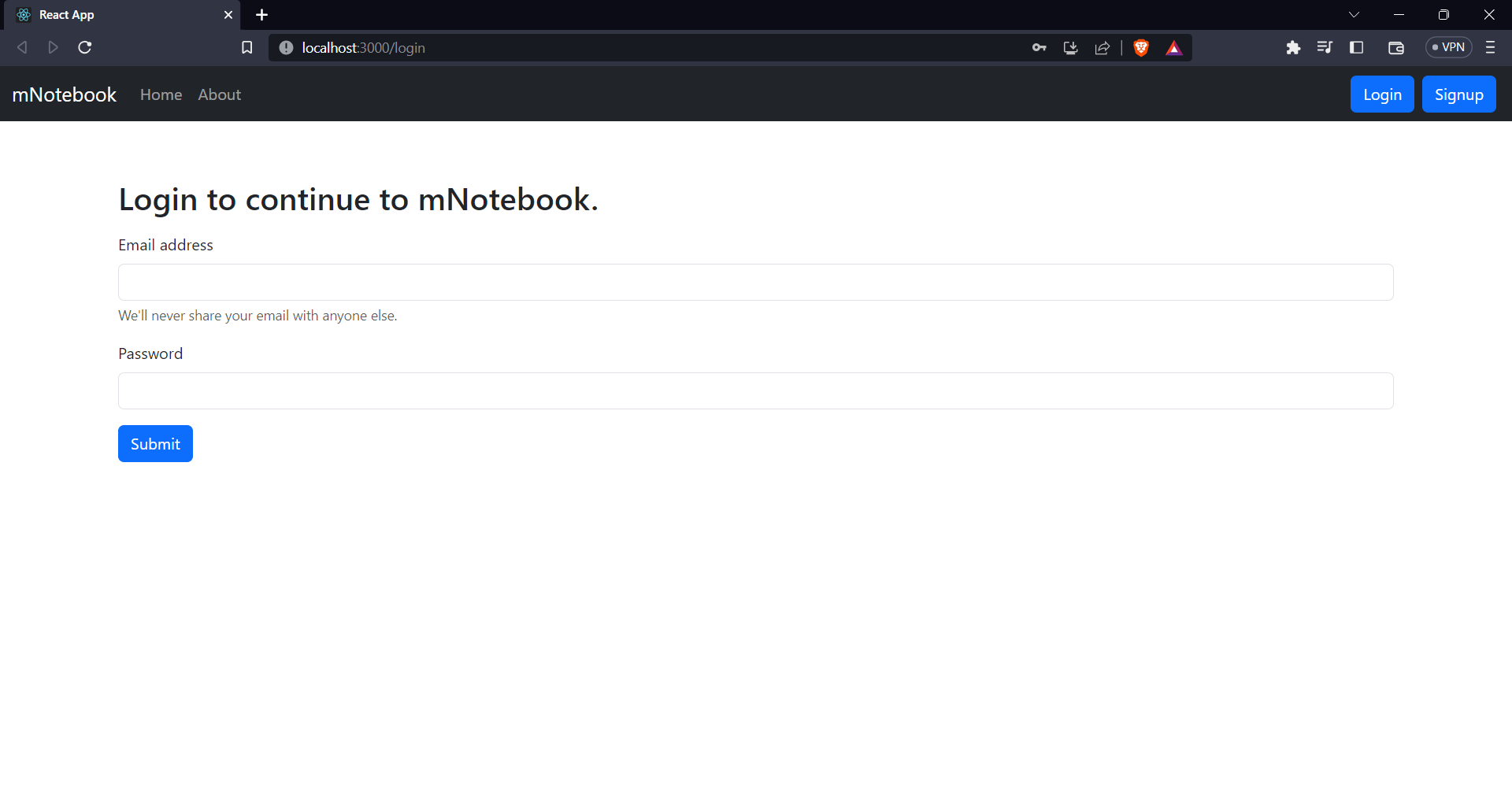GitHub - manoj-shetty/mNotebook
