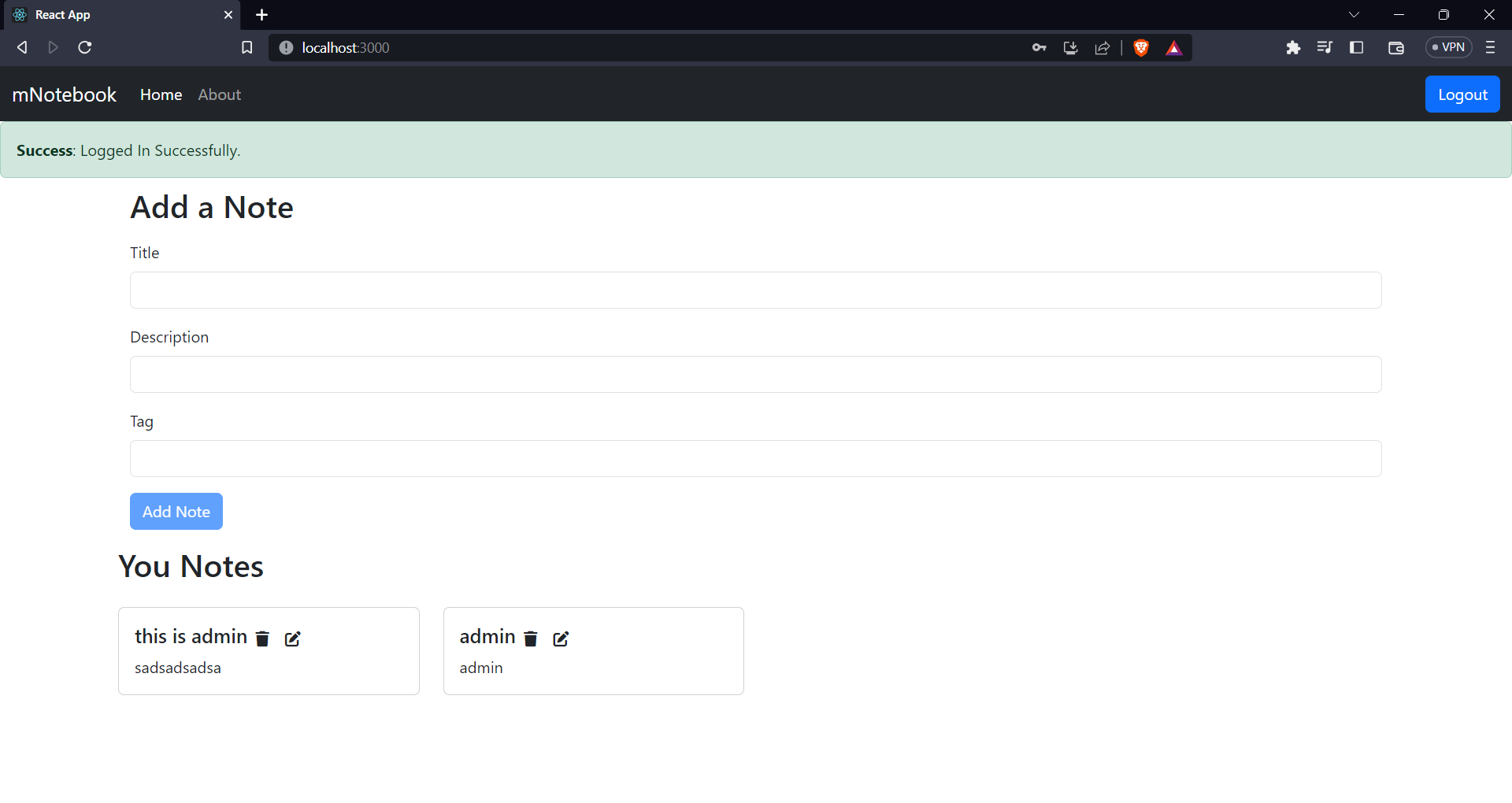 GitHub - manoj-shetty/mNotebook