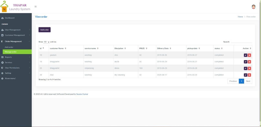 GitHub - saurav2658/Laundry-Management-System: project