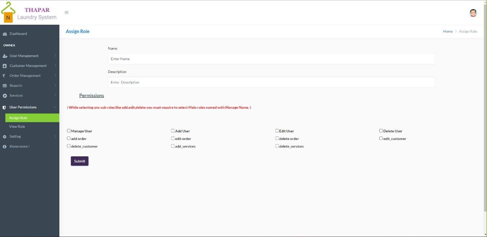 GitHub - saurav2658/Laundry-Management-System: project
