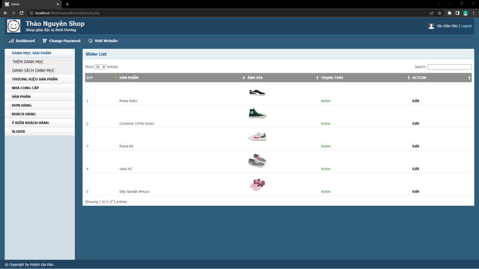 GitHub - halcyon1902/WebShoes: Website bán giày dép bằng ngôn ngữ PHP ...