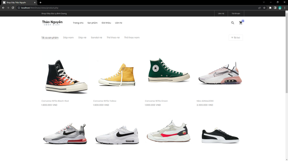 GitHub - halcyon1902/WebShoes: Website bán giày dép bằng ngôn ngữ PHP và mySQL