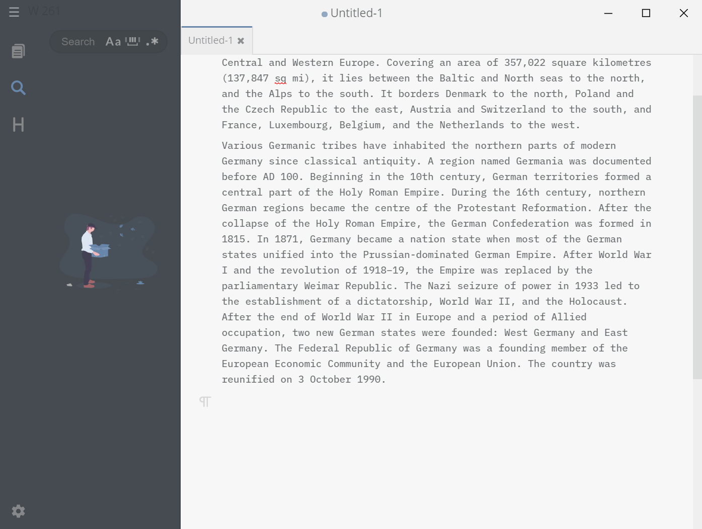 Pressing the Focus Mode shortcut brings up the Search Sidebar · Issue #2040 · marktext/marktext ...