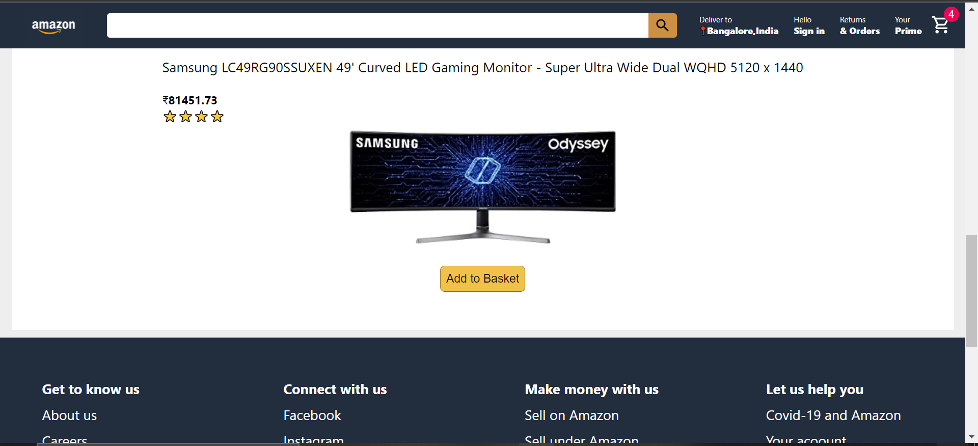 GitHub - URVASHI-PAHWA/Amazon