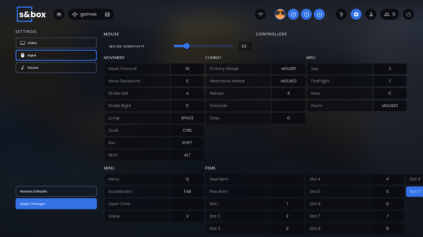 Input Settings overflowing off screen · Issue #1732 · Facepunch/sbox-issues · GitHub