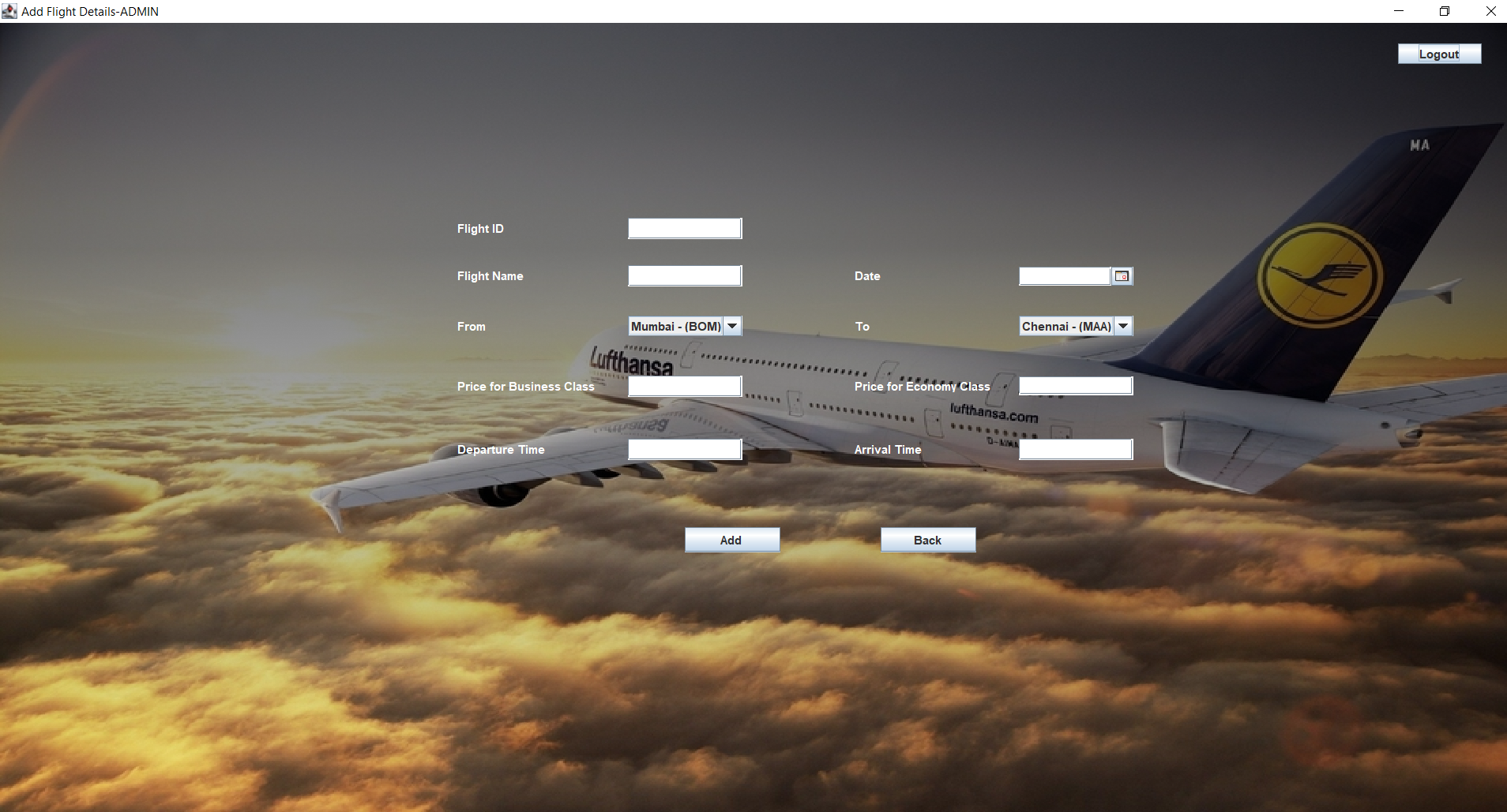 GitHub - kkb-10/Airline-Reservation-System: Airline Reservation System ...