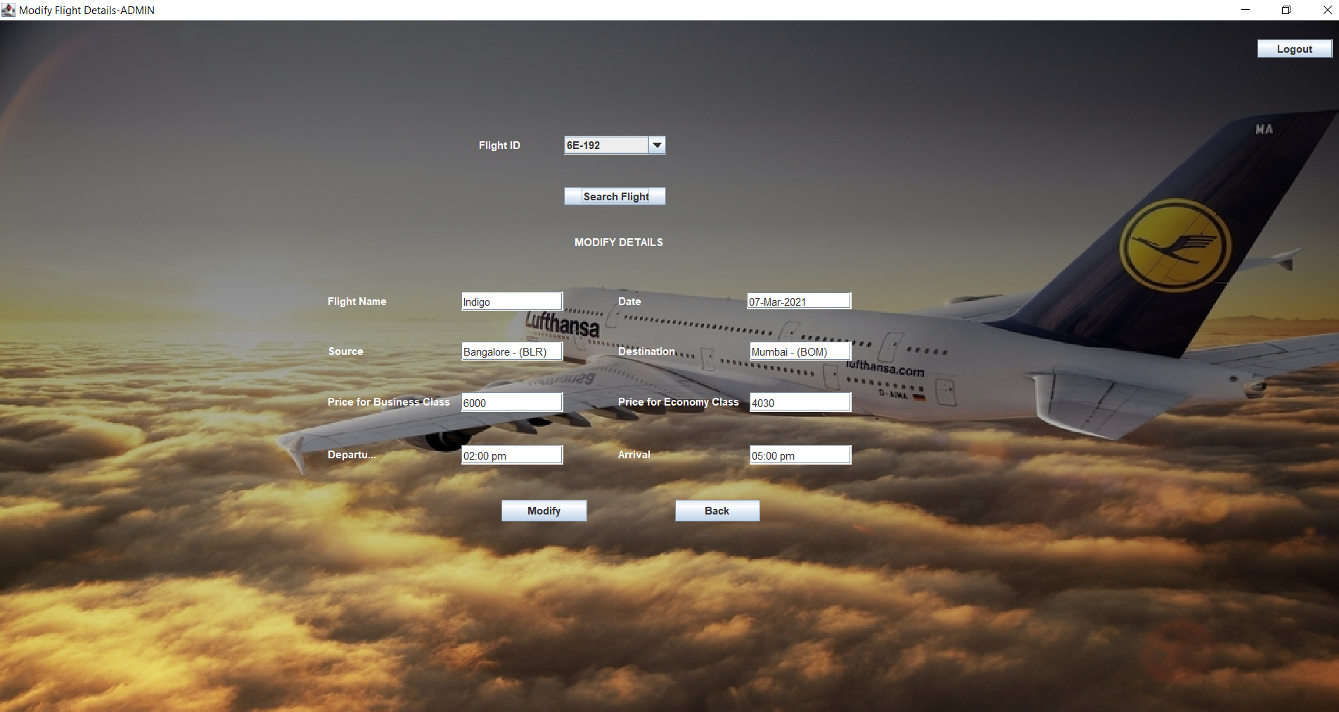 GitHub - kkb-10/Airline-Reservation-System: Airline Reservation System ...