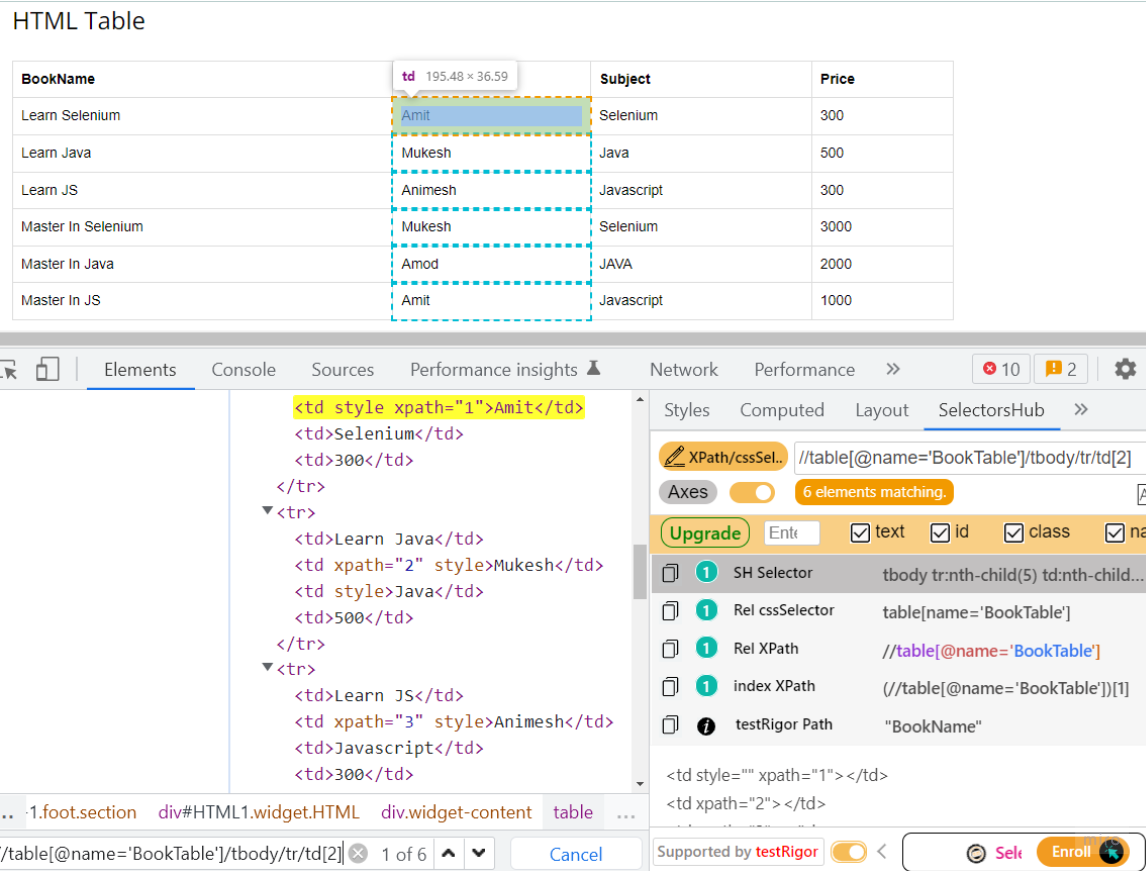 GitHub - lana-20/selenium-webtables: Selenium Webtables