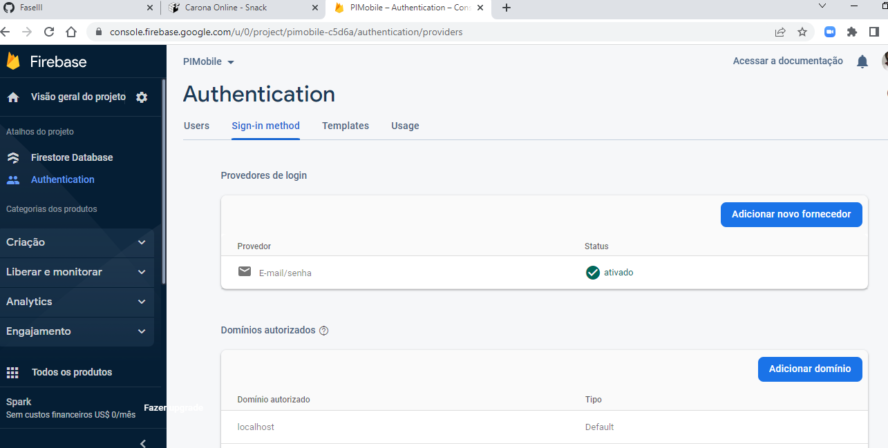 GitHub - Ledyann/FaseIII: - Crie um projeto na ferramenta Firebase para implementar o backend do ...