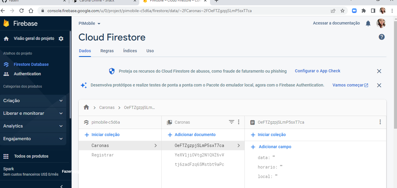 GitHub - Ledyann/FaseIII: - Crie um projeto na ferramenta Firebase para implementar o backend do ...