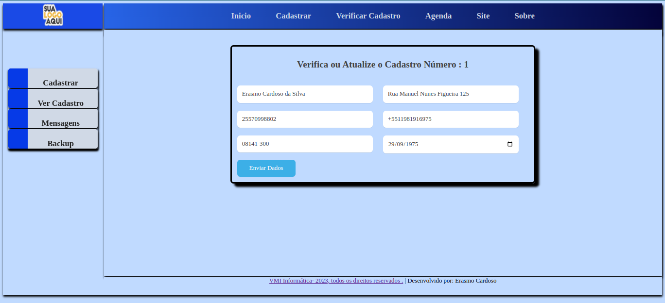 GitHub - erascardsilva/Projeto-cadastro-em-igrejas: Inicio de projeto