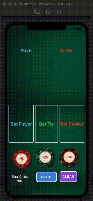 GitHub - damonzhong/Baccarat-Game-iOS: Baccarat game designed with MVC architecture