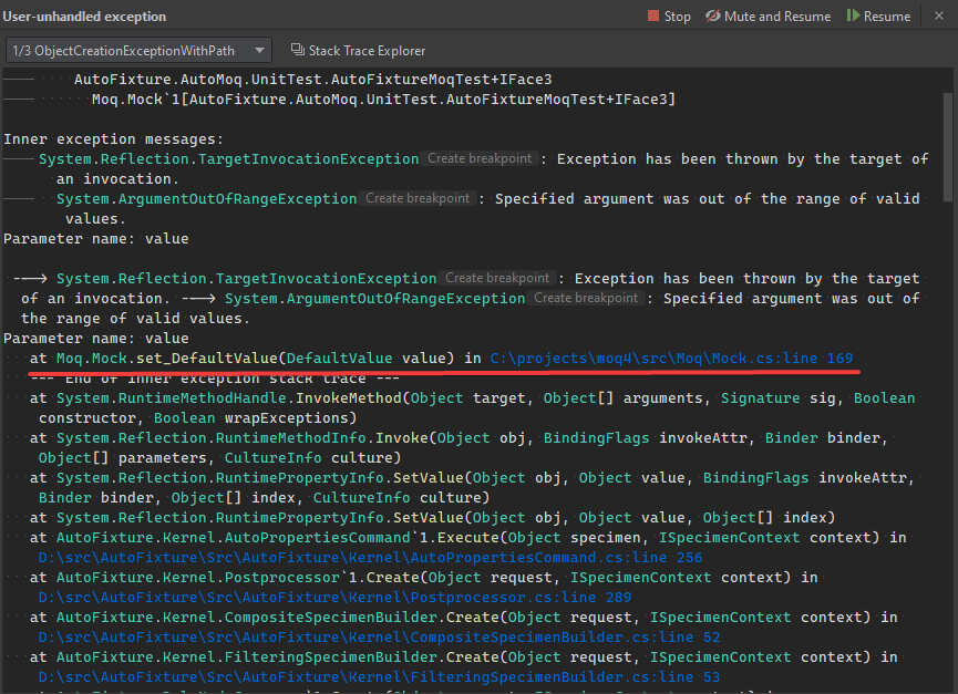 🐛AutoMoq incompatible with Moq > 4.8.0 · Issue #1386 · AutoFixture/AutoFixture · GitHub