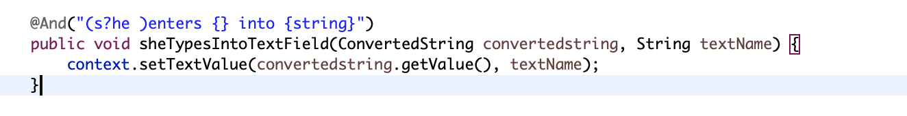 Glue code not found when Anonymous Parameter Types are used · Issue ...