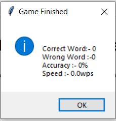 GitHub - jitesh-rajput/Typing-Game: Typing Game in Python