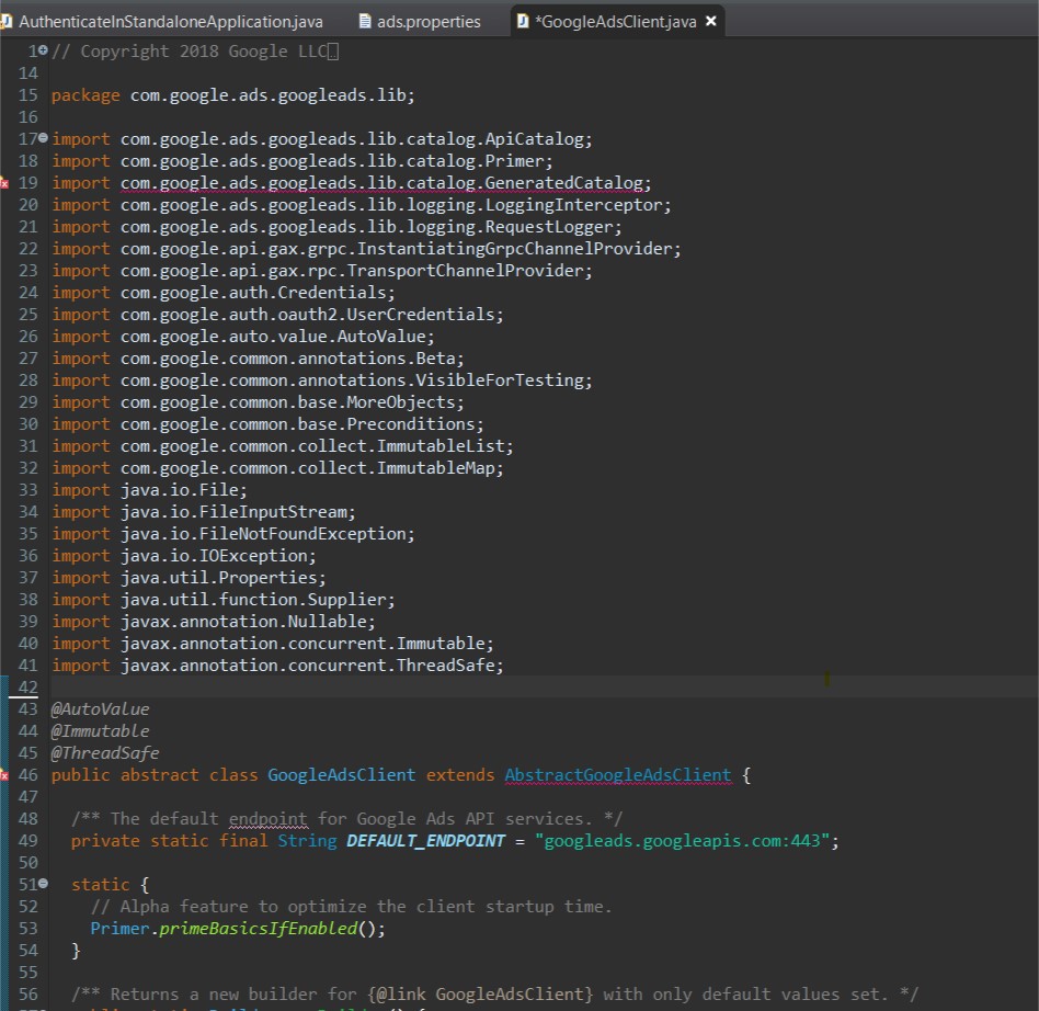 Error in setting up Property · Issue #329 · googleads/google-ads-java · GitHub