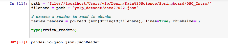 Unexpected Valueerror When Using A Json Reader To Read File From Disk Using Chunksize · Issue 5792
